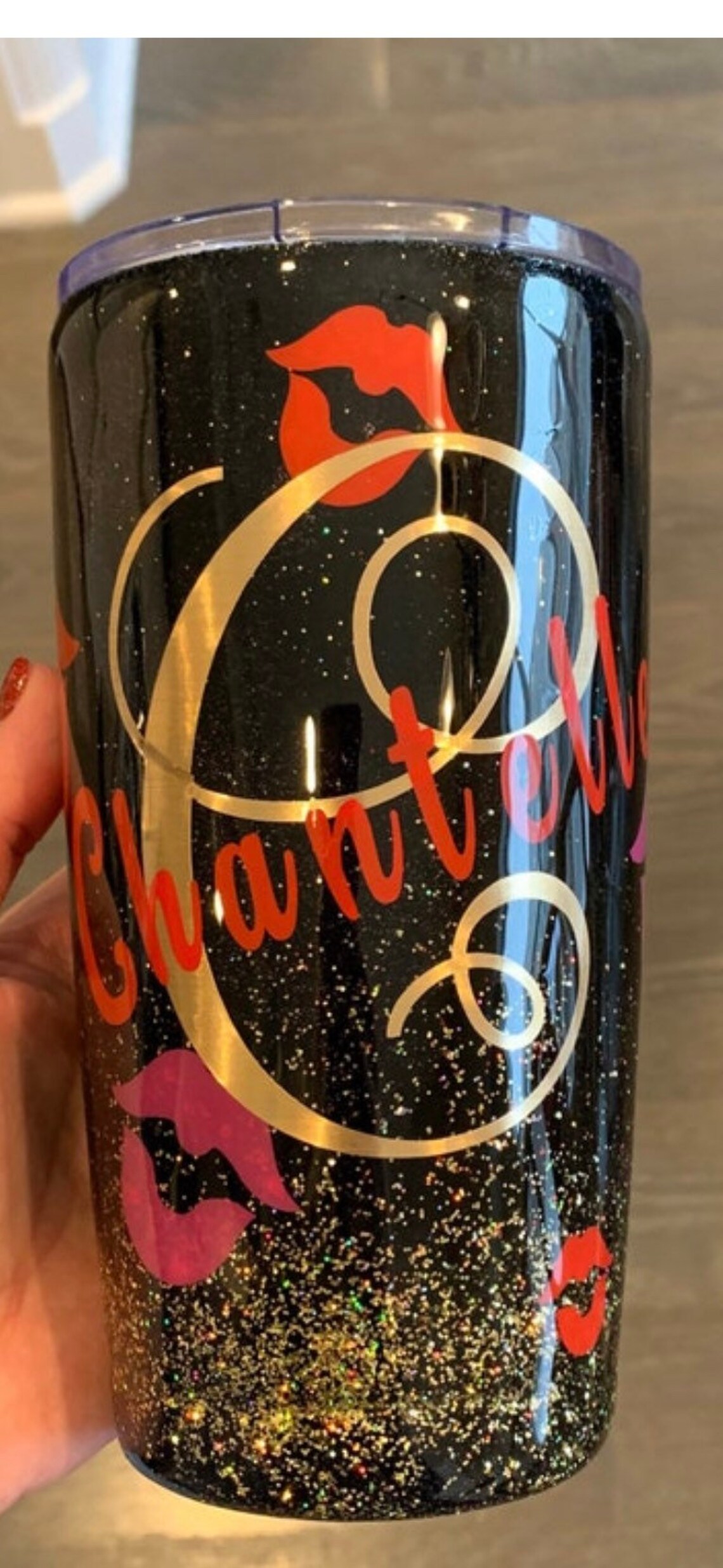 Valentines Tumbler I Love You Cup Personalized Glitter Cup - Etsy