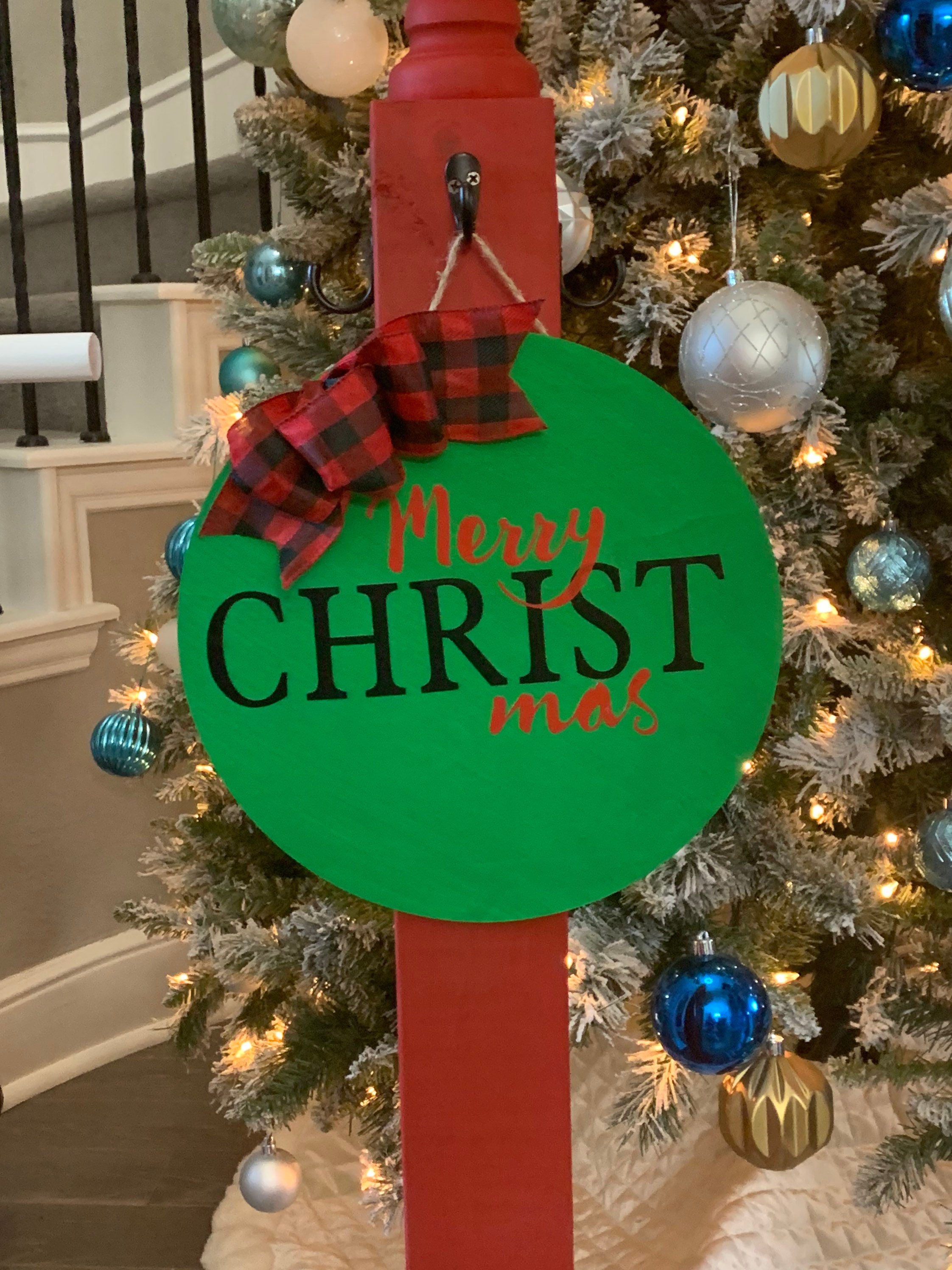 Post With Free Sign Banister Post Post - Etsy