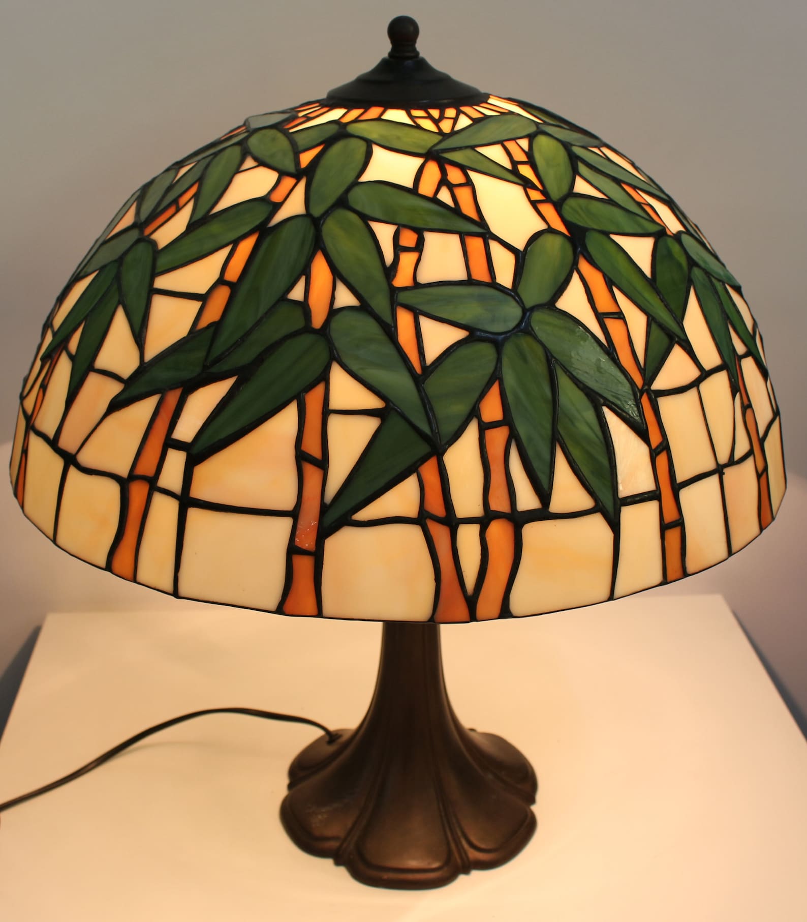 Tiffany Standing Lamp "bamboo" - Etsy