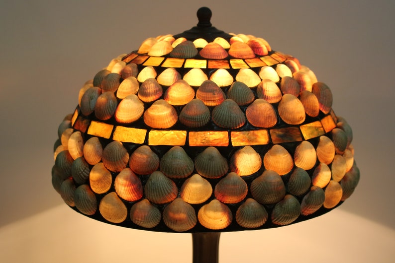 Tiffany Standing Lamp "baltic Seashells 2" - Etsy