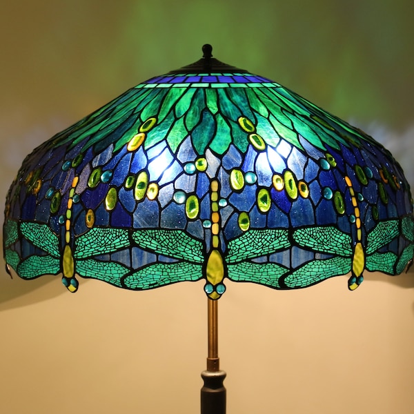 Stained Glass Lamp - Etsy