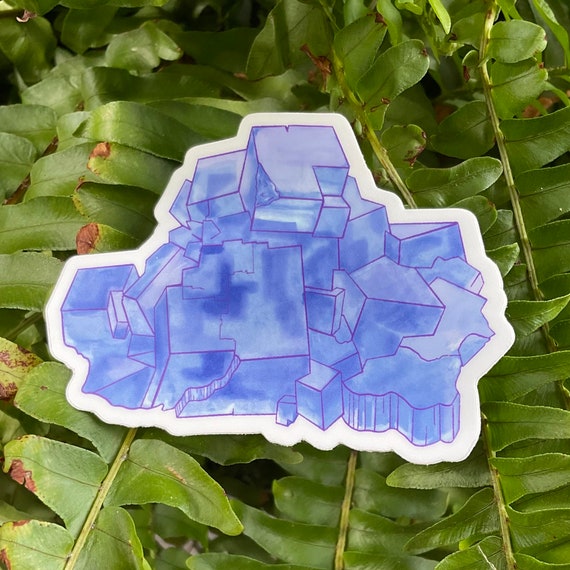 Fluorite Specimen Sticker - Etsy