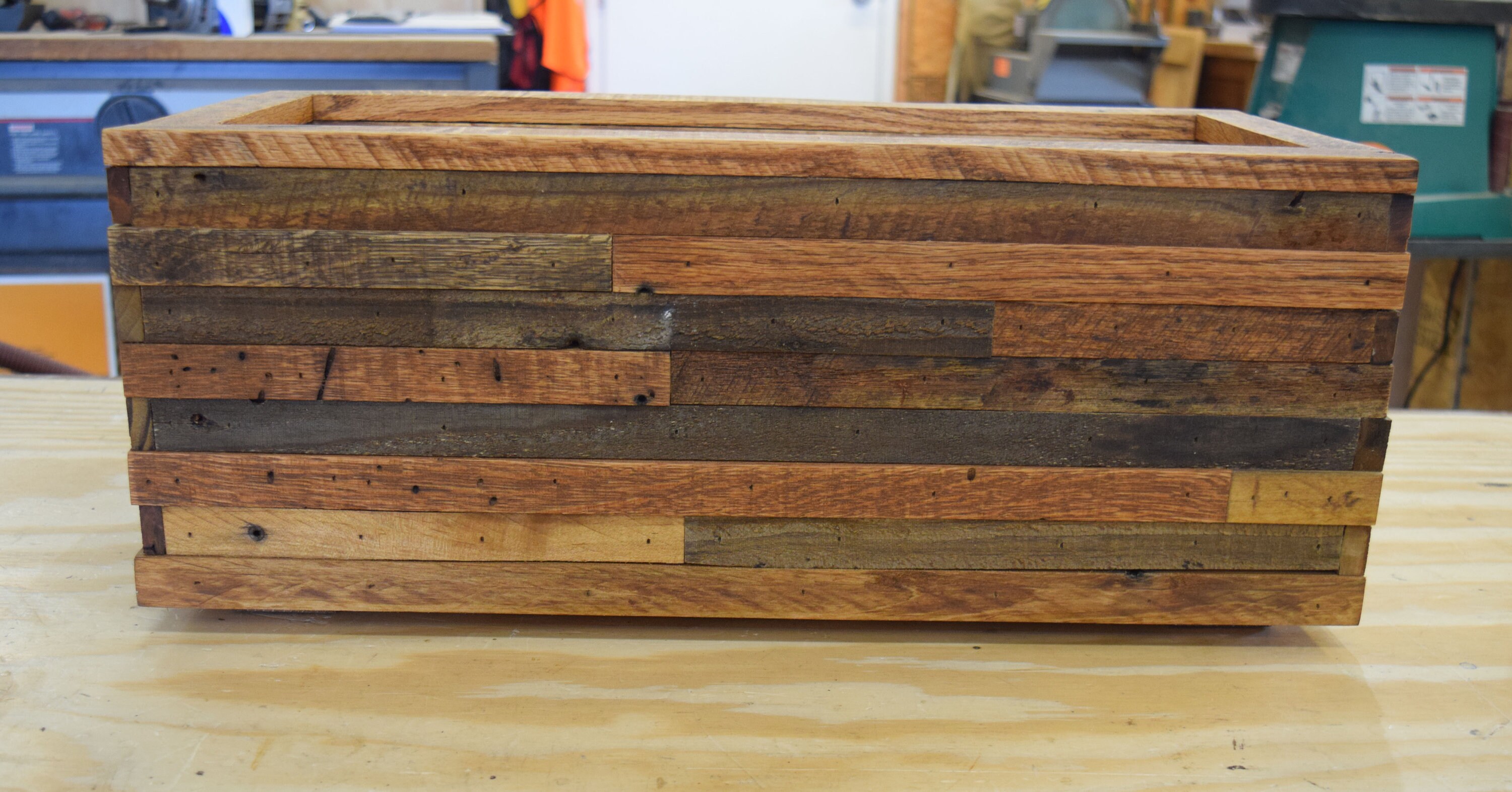 Rustic Reclaimed Wood Planter Flower Box Planter Wood - Etsy