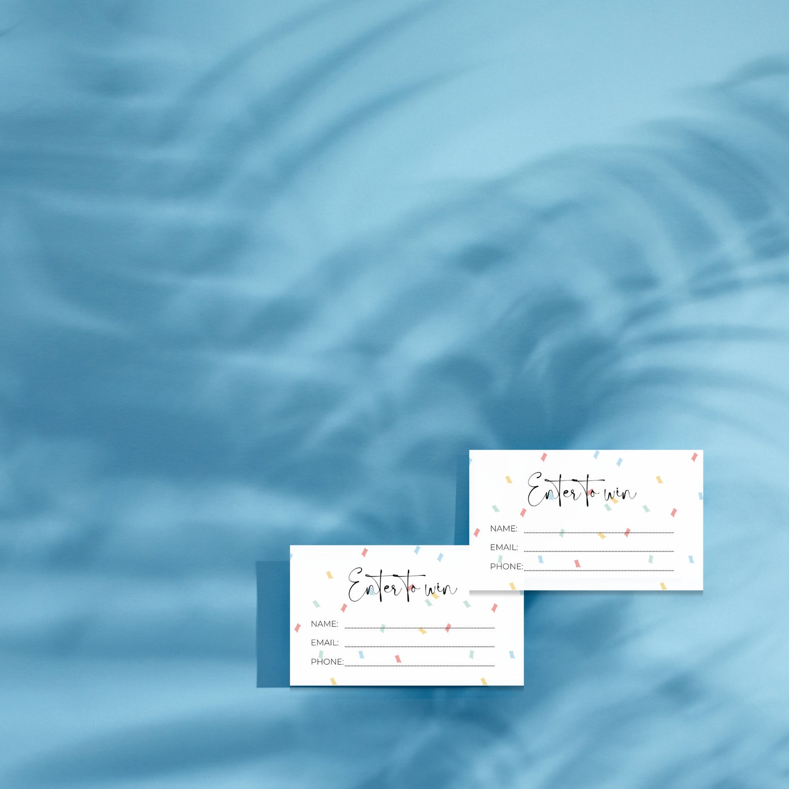 PRINTABLE Raffle Ticket Template, Enter to Win Giveaway, Printable ...