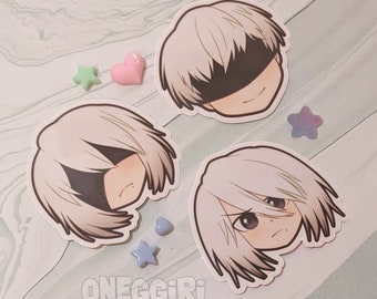 3 Inch Nier Automata Vinyl Waterproof Uv Coated 2B A2 - Etsy