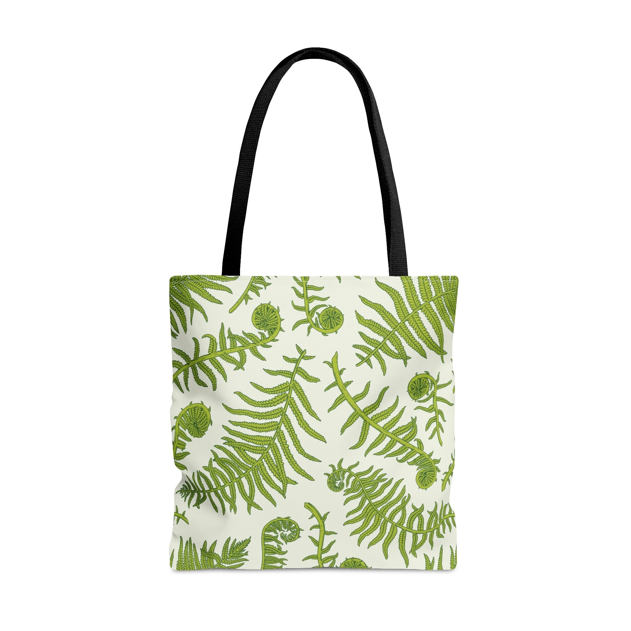 Ostrich Fern Pattern Tote Bag, Fern Art, Forager Gift, Botanical Fern ...