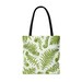 Ostrich Fern Pattern Tote Bag, Fern Art, Forager Gift, Botanical Fern ...