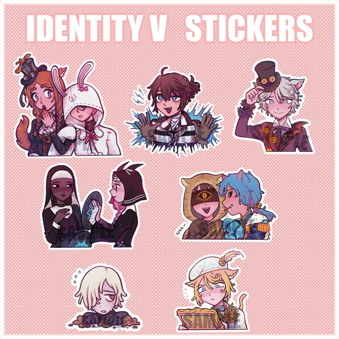 Identity V: Vinyl Stickers - Etsy