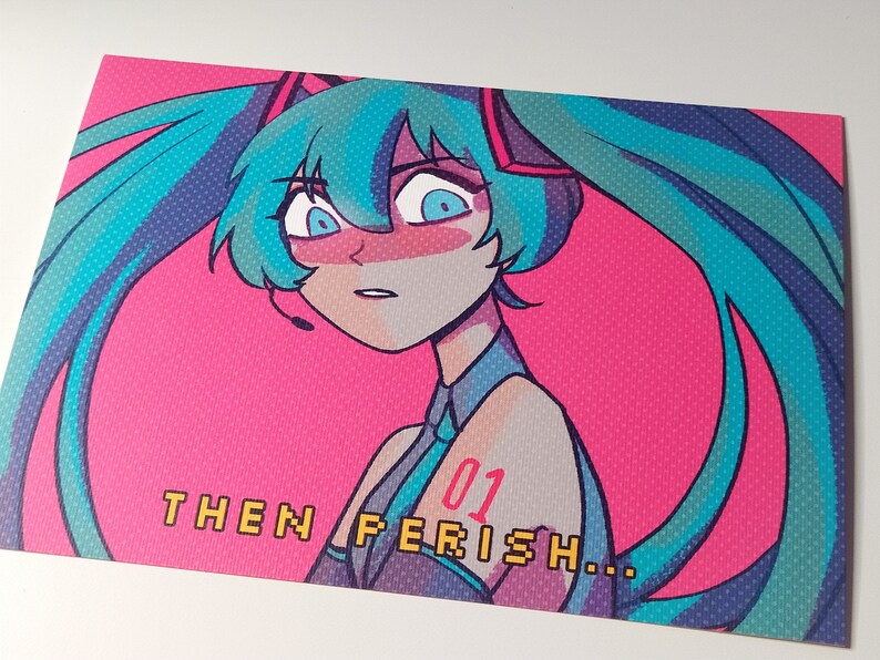 Hatsune Miku: Print A5/A6 - Etsy