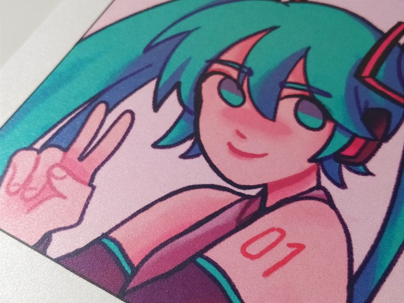 Hatsune Miku: Print A5/A6 - Etsy