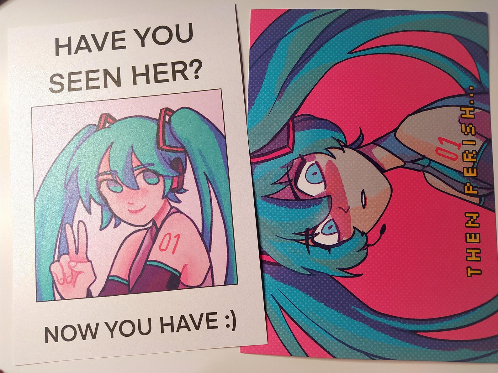 Hatsune Miku: Print A5/A6 - Etsy