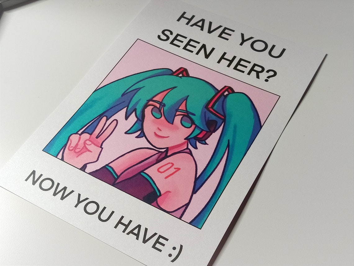Hatsune Miku: Print A5/A6 - Etsy