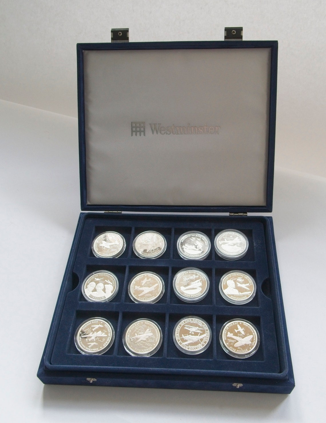 History of the RAF - Proof Silver Coin Set (15 Coins) - Etsy