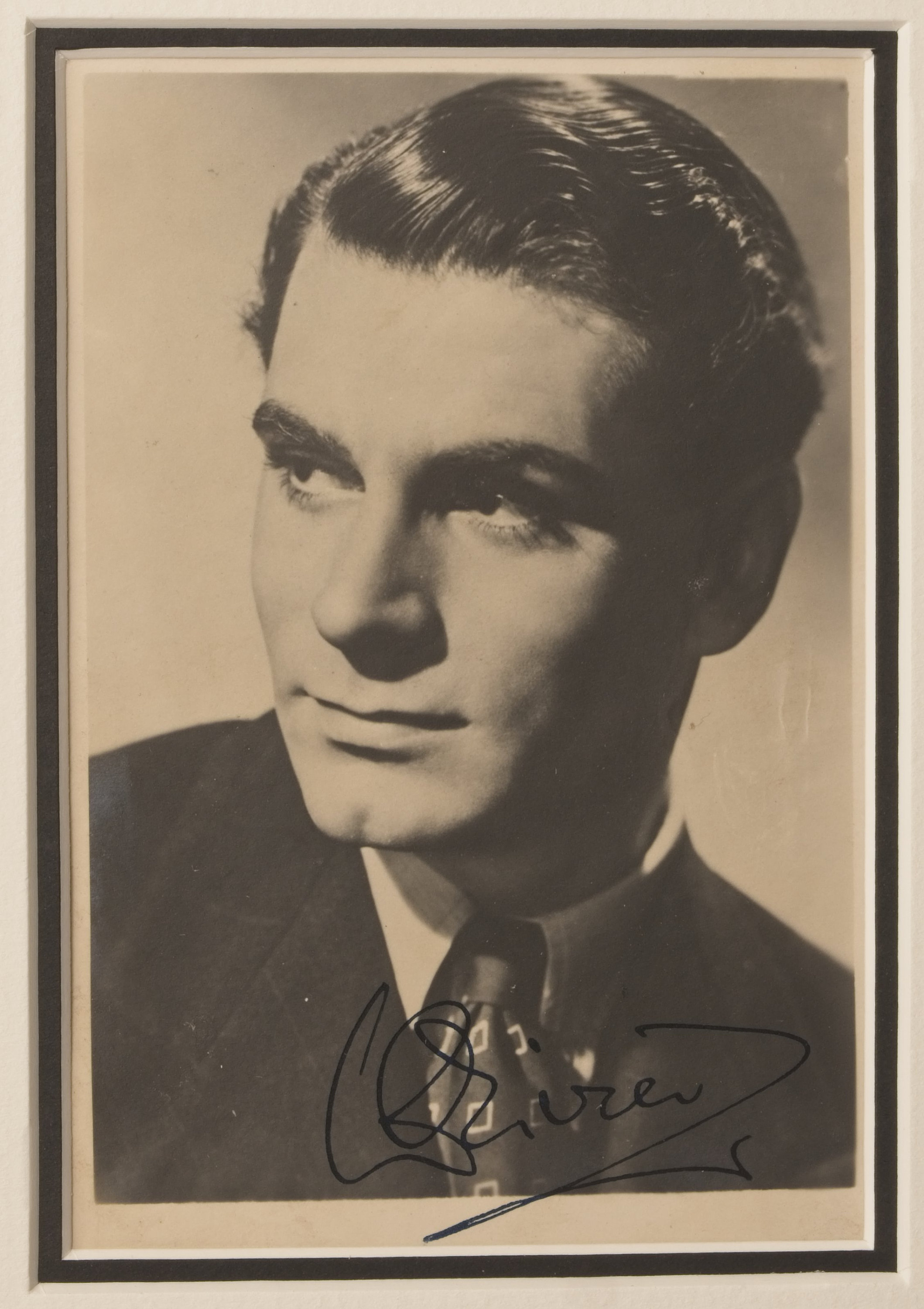 Lawrence Olivier Signed Photo Display. Genuine Autographed - Etsy