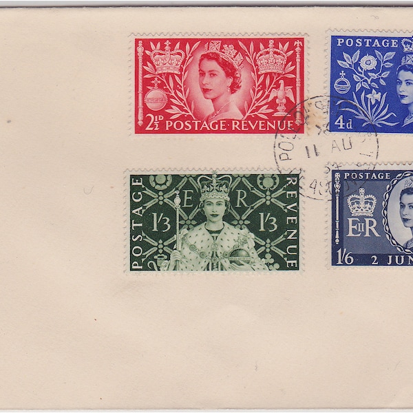 First Day Covers Queen Elizabeth - Etsy