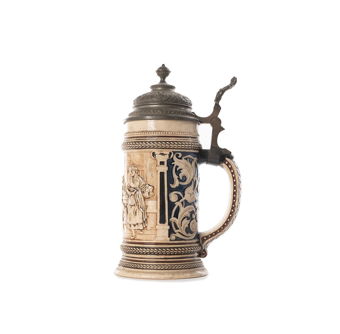 Antique German Beer Stein. Genuine German Beer Stein. A Perfect Gift ...