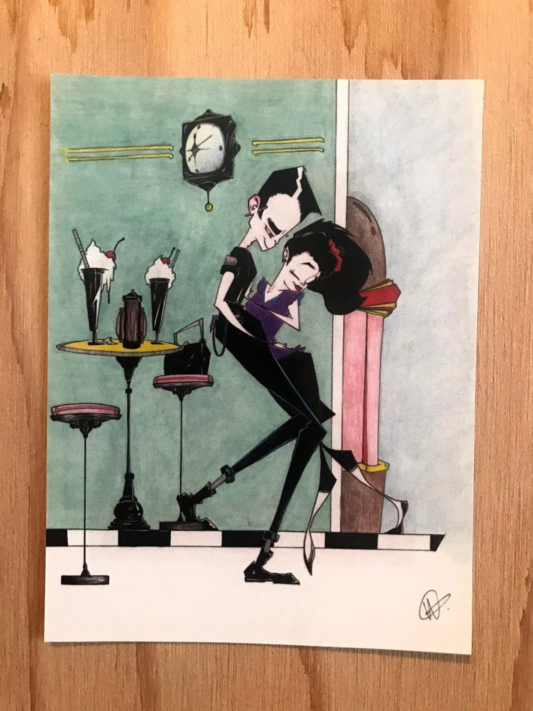 My 1st Napoleon Ice Cream Shake Sticker - Etsy