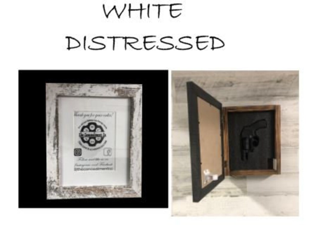 Hidden Gun Storage Concealment Picture Frame With Mat for 8x10 - Etsy