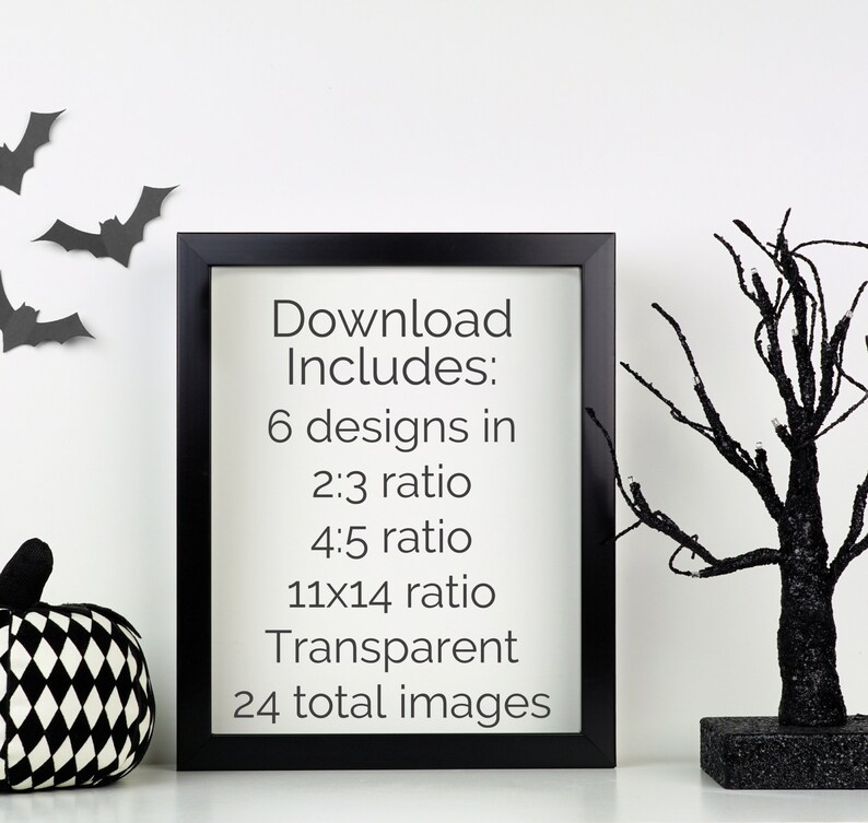Witchy Halloween Poem Art Print Bundle (digital Download) - Etsy