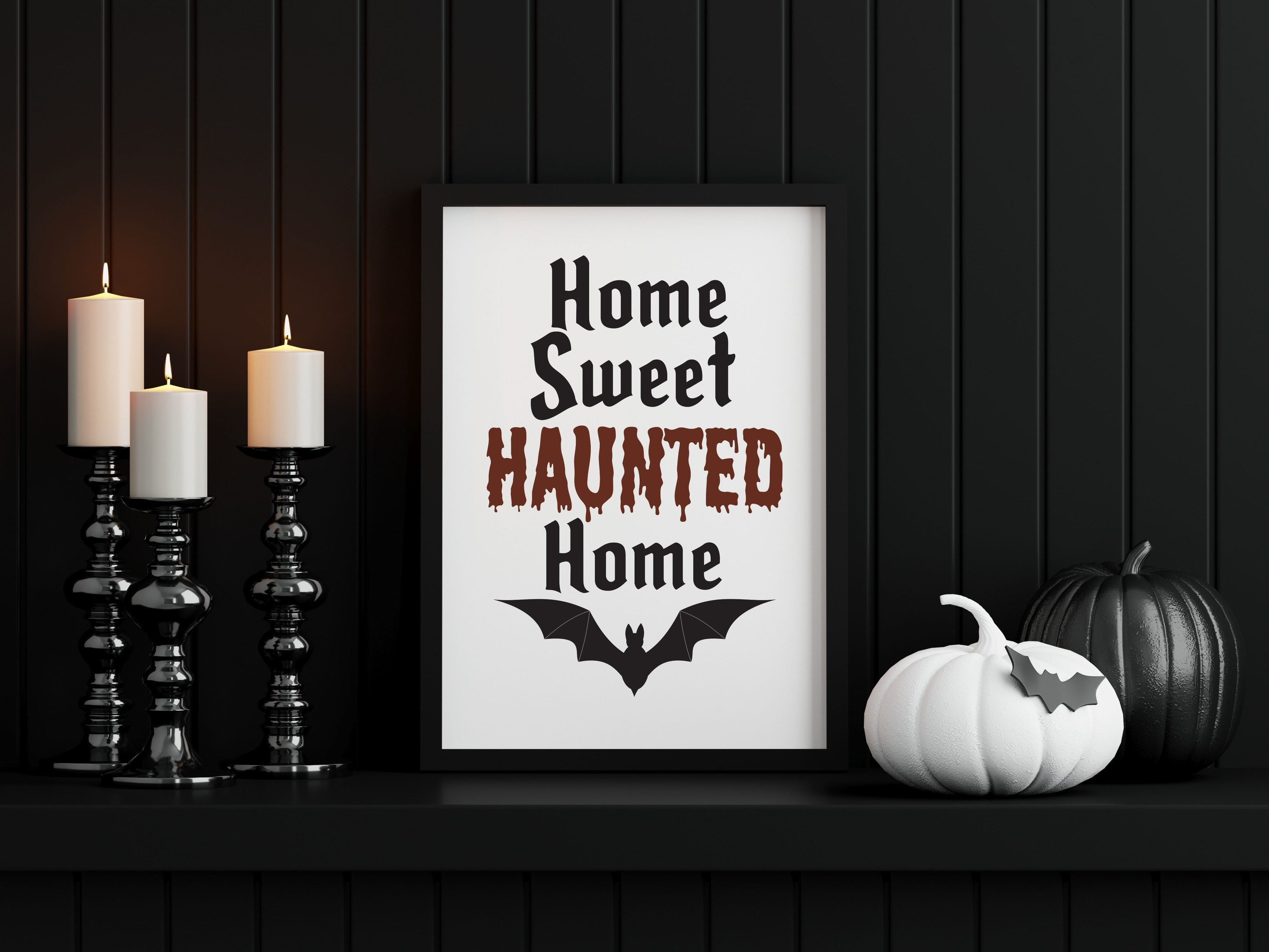 Halloween Party Decor Bundle, Digital Downloads, Printable Art, Spooky ...