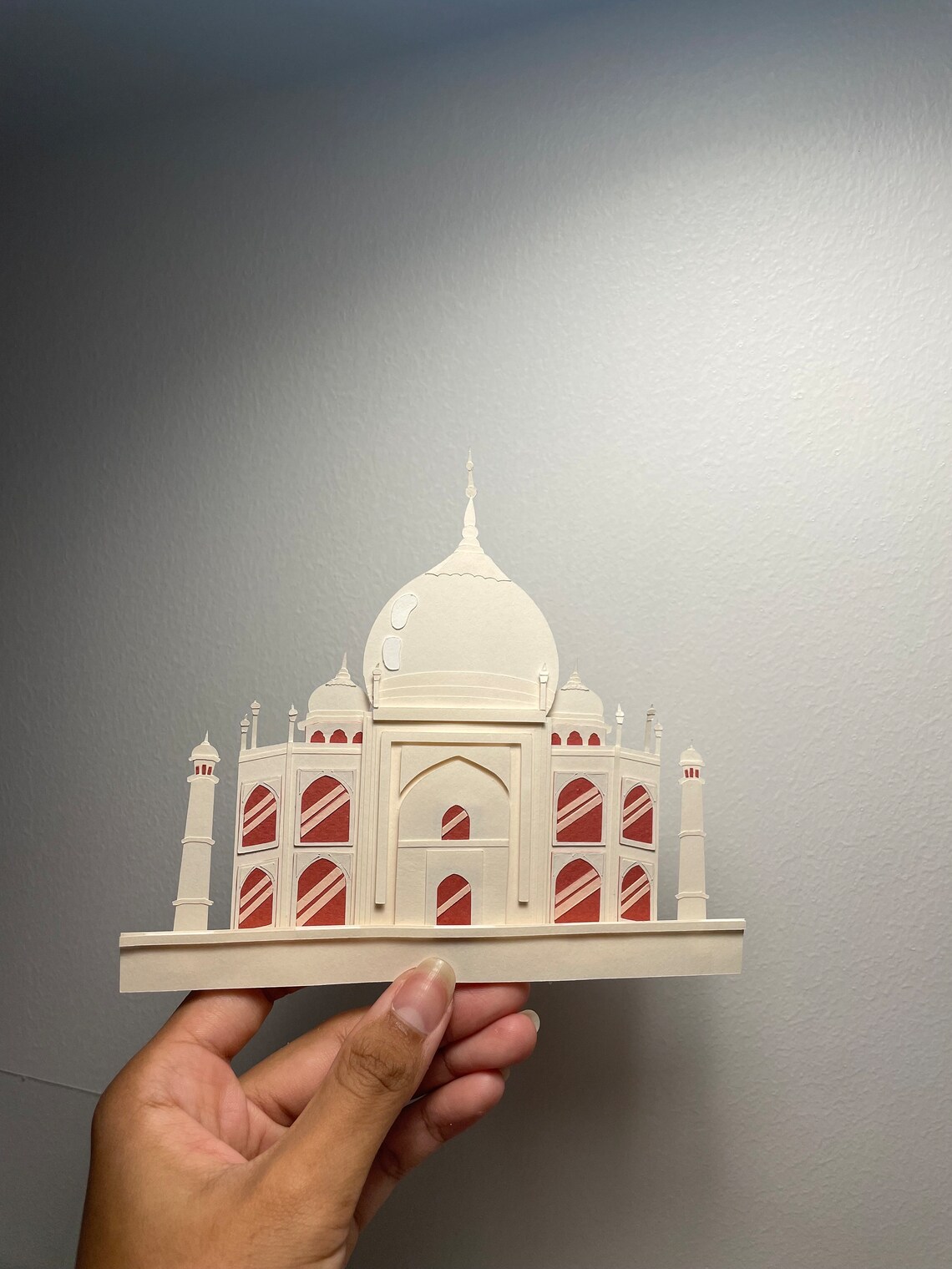 Personalized Paper Cut Portrait With Detailed Background, Couple ...