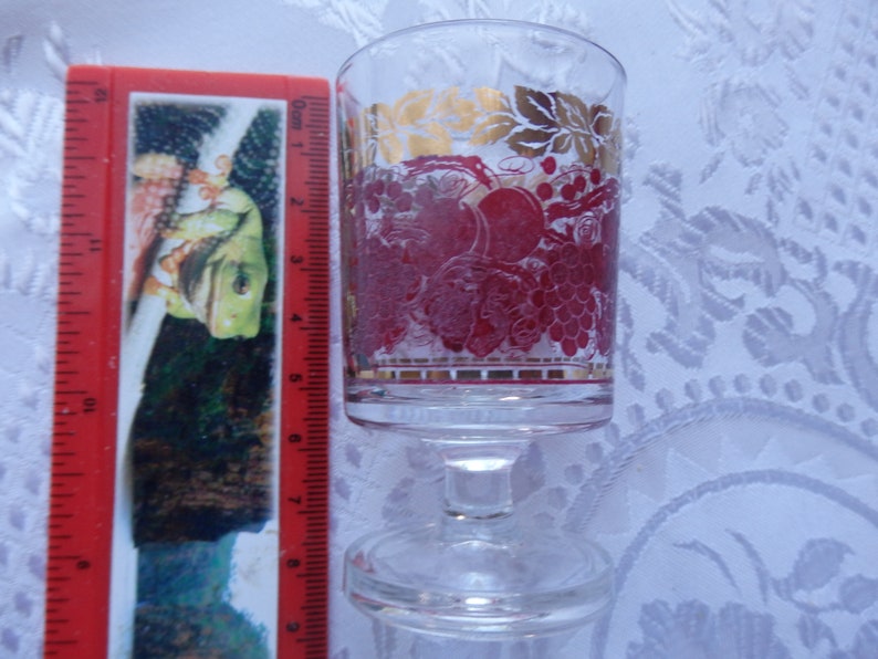 Vintage Lumeric Verrerie D'arques Decanter With Matching Wine Glasses ...