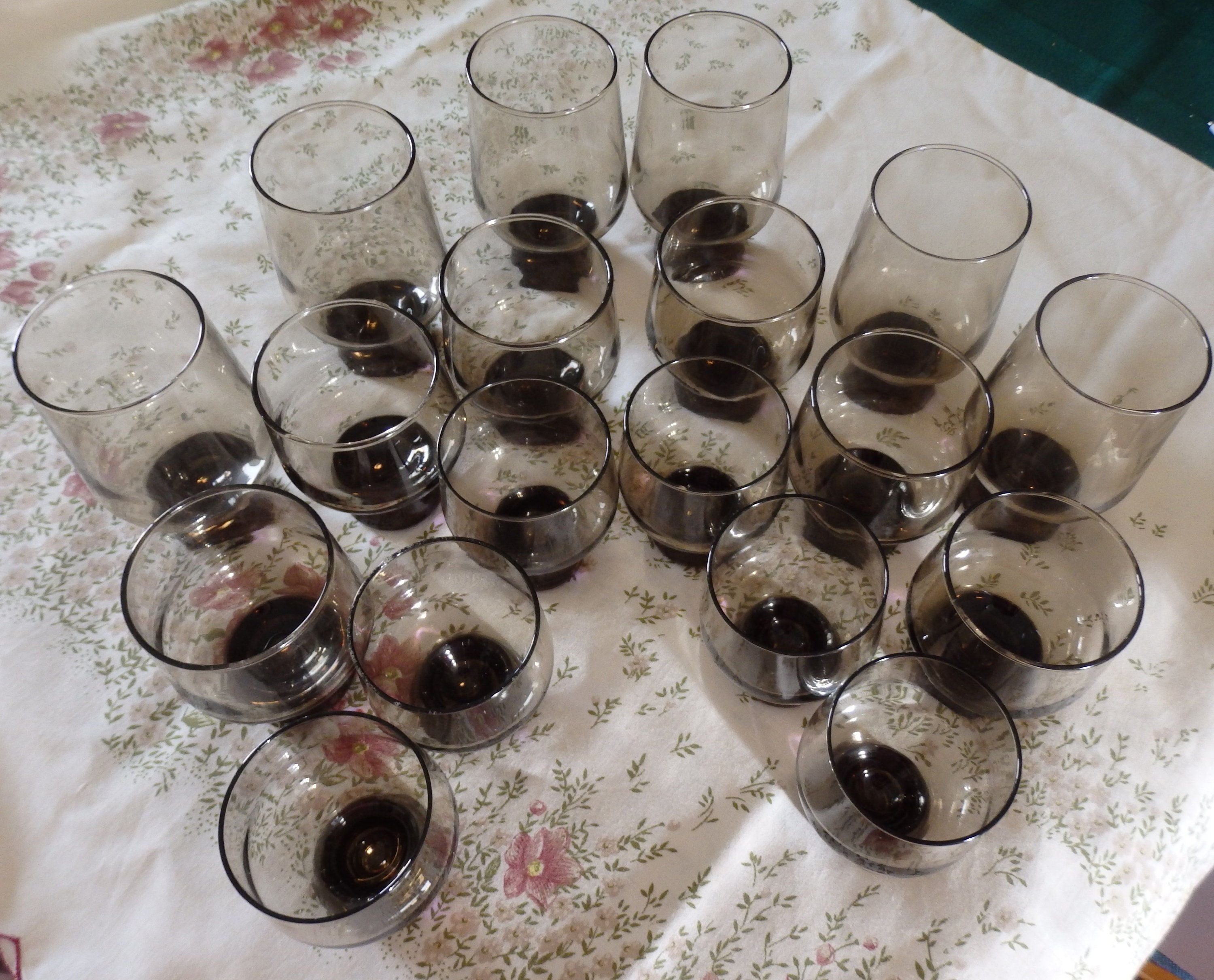 Vintage Vintage Crown Corning australia regis Bubble Stem Crystal ...