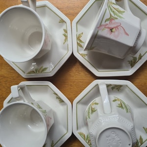 Rare - Johnson Bros, Spring Morning Dinner and Tea Pieces. Sold ...