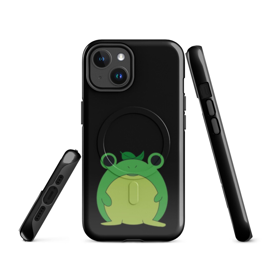 Cute Frog iPhone Case Mr Bleb Original Character by Rainbowninja ...