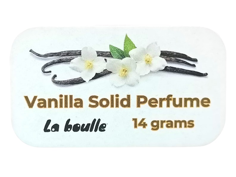 Vanilla Solid Perfume Balm – Natural Pocket Perfume – Travel Friendly ...
