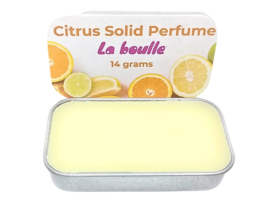 Citrus Solid Perfume Balm – Natural Citrus Fragrance – Fresh Pocket ...