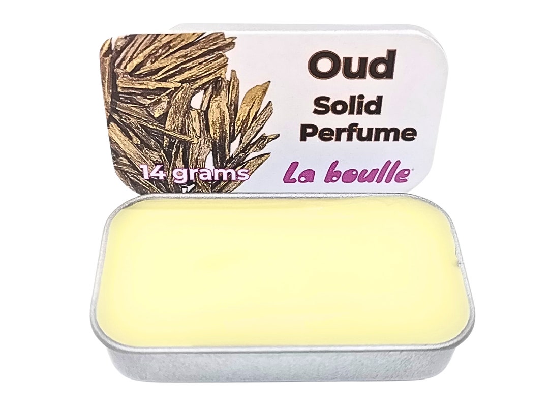 Oud Solid Natural Perfume Balm. for Sensitive Skin. Handmade Natural ...