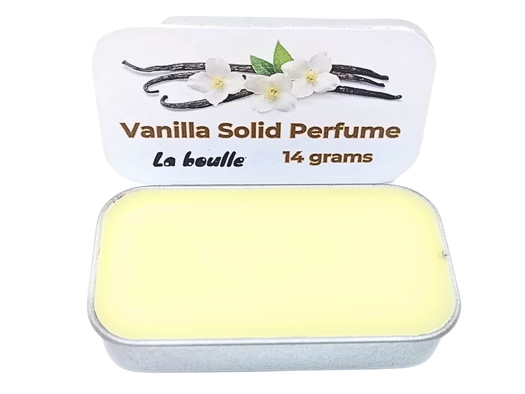 Vanilla Solid Perfume Balm – Natural Pocket Perfume – Travel Friendly ...