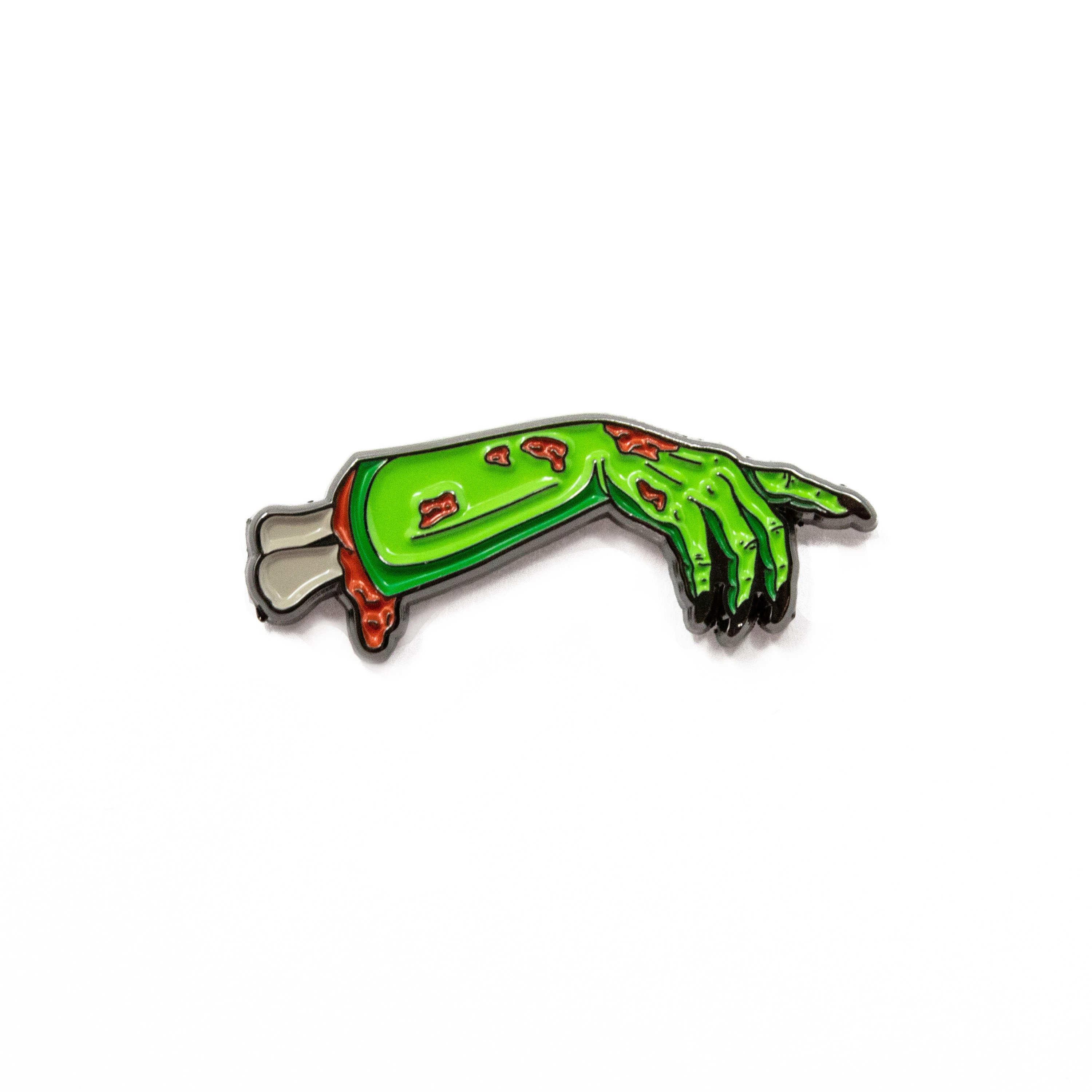 Zombie Hand Enamel Pin - Etsy