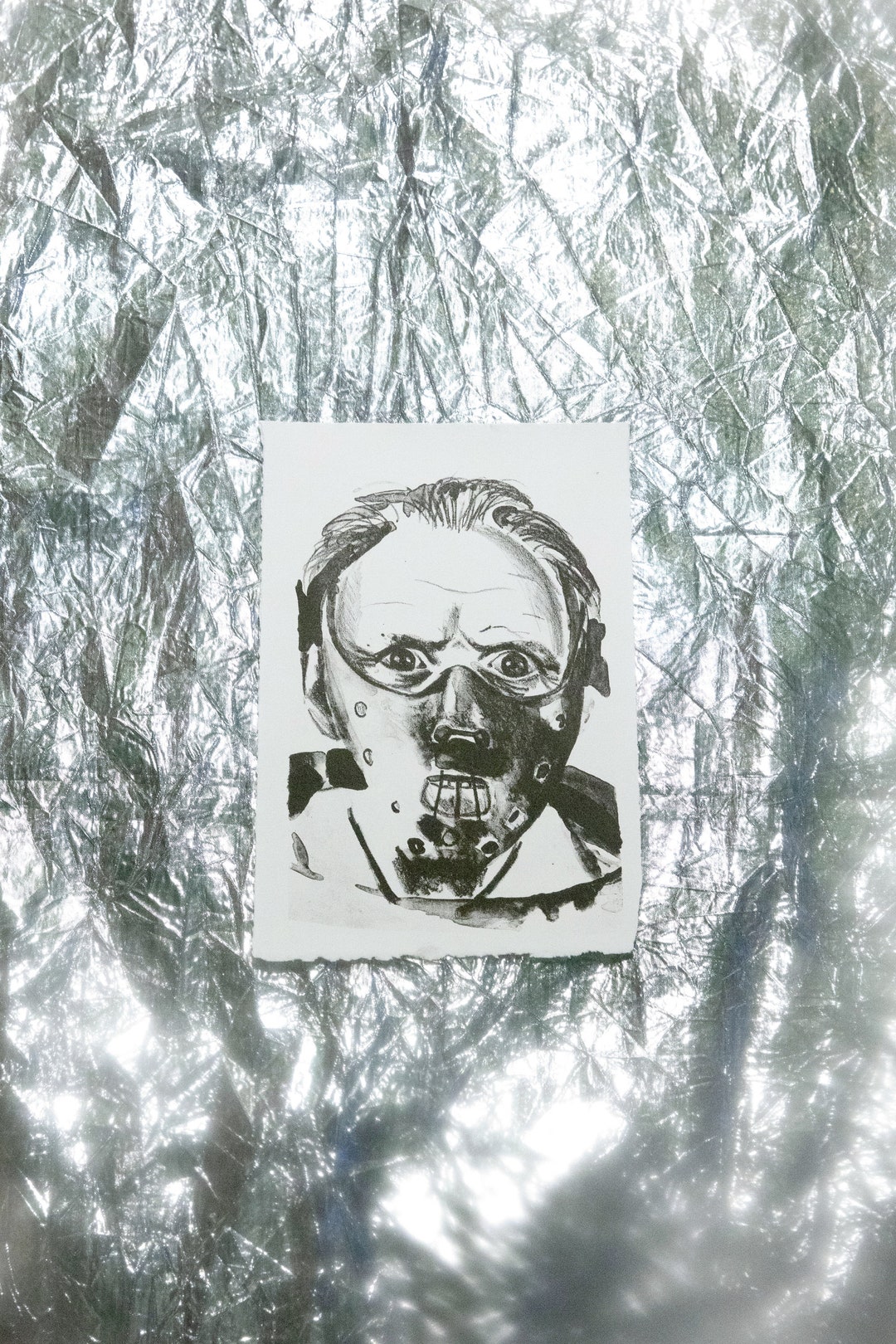 Hannibal Lecter Lithograph Print - Etsy