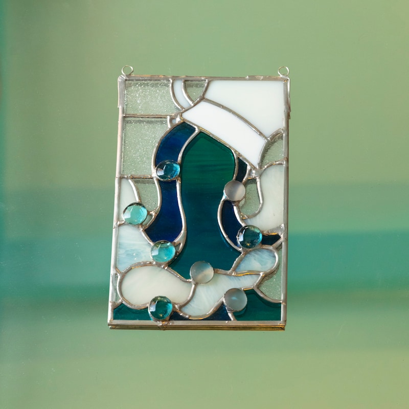 Stained Glass Sign - Etsy