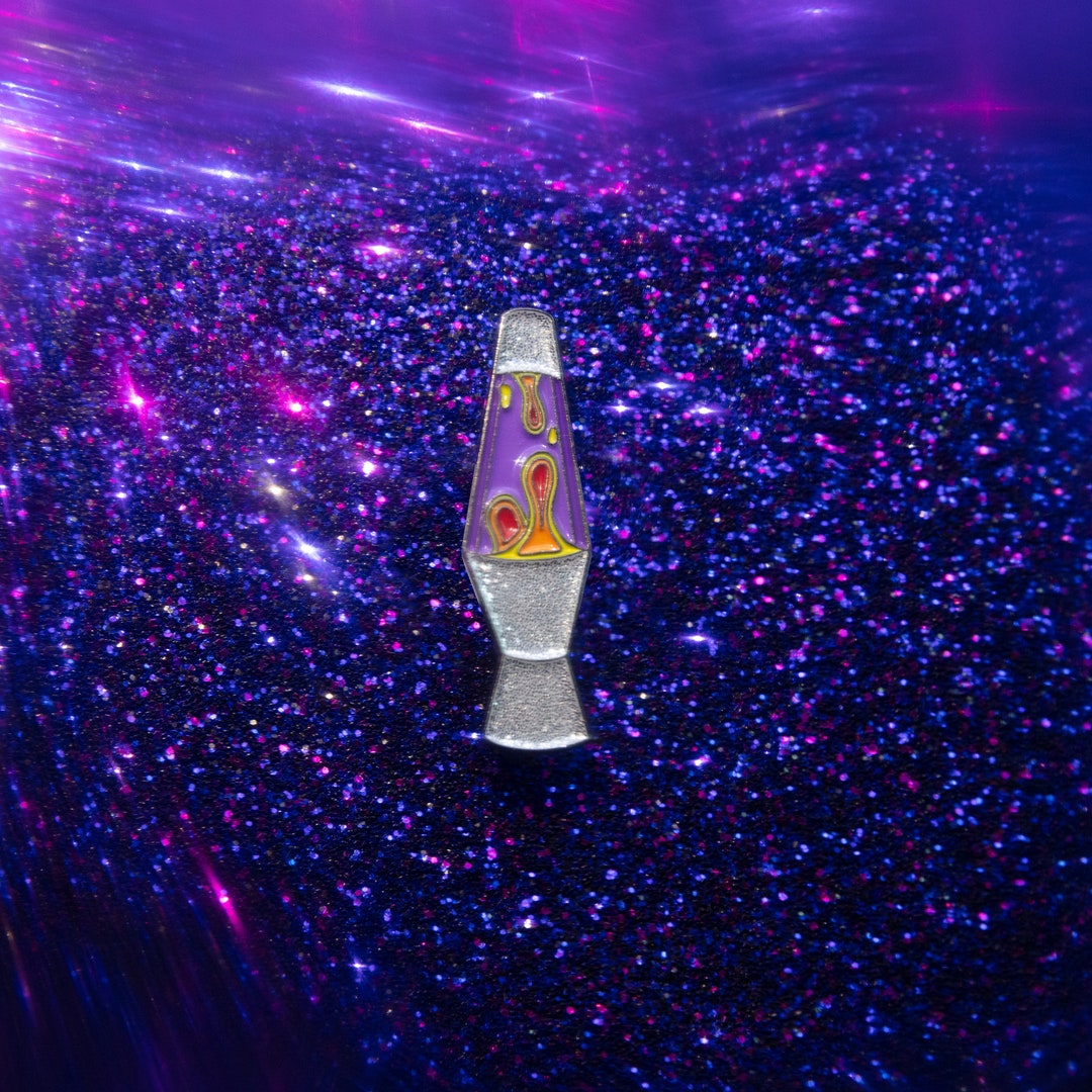Lava Lamp Enamel Pin - Etsy