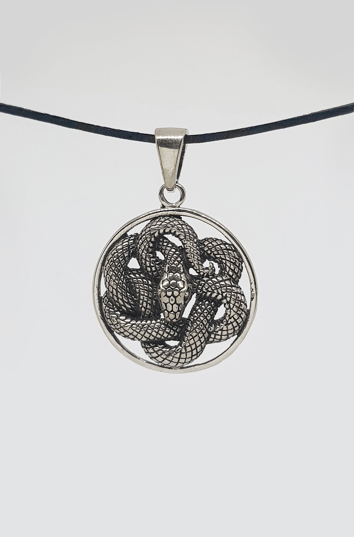 Snake Pendant Snake Necklace Snake Jewelry - Etsy