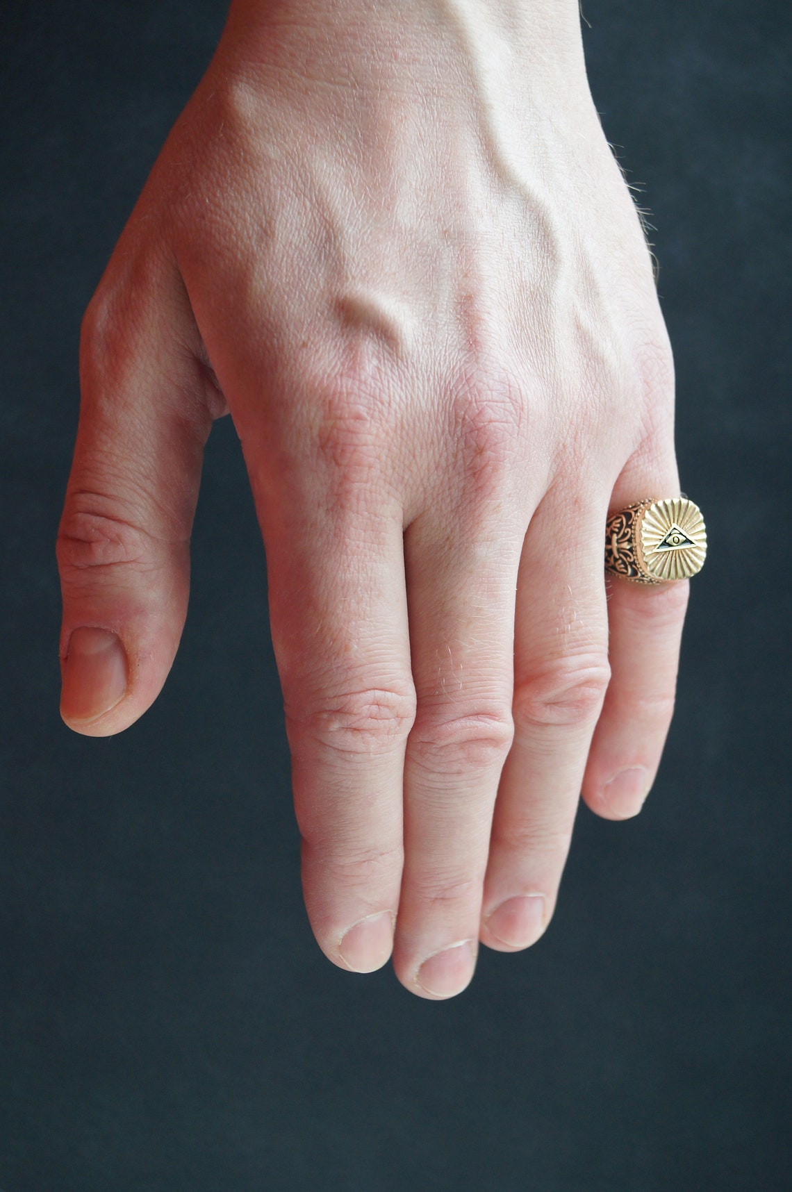 Masonic Signet Ring Masonic Jewelry - Etsy