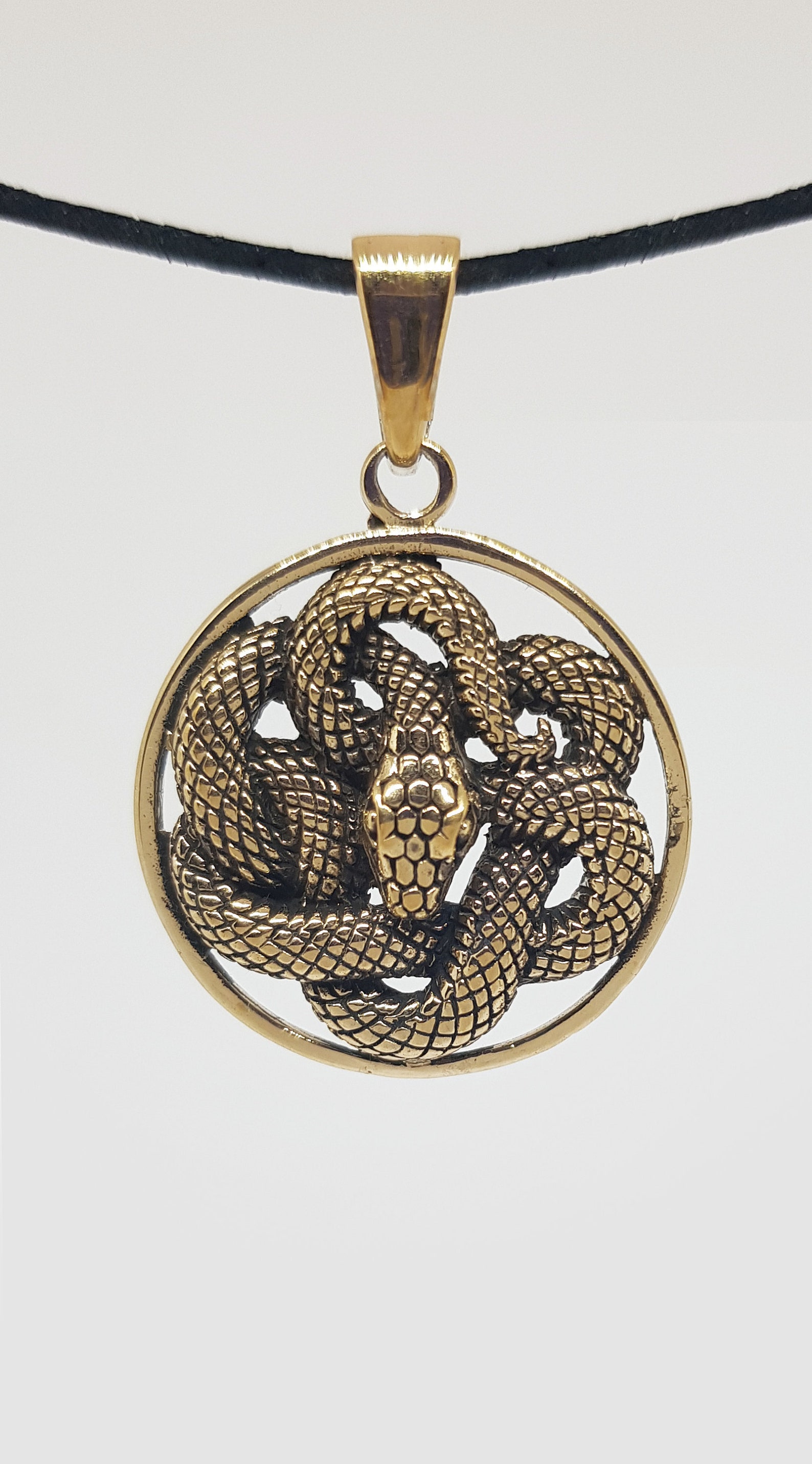 Snake Pendant Snake Necklace Snake Jewelry - Etsy