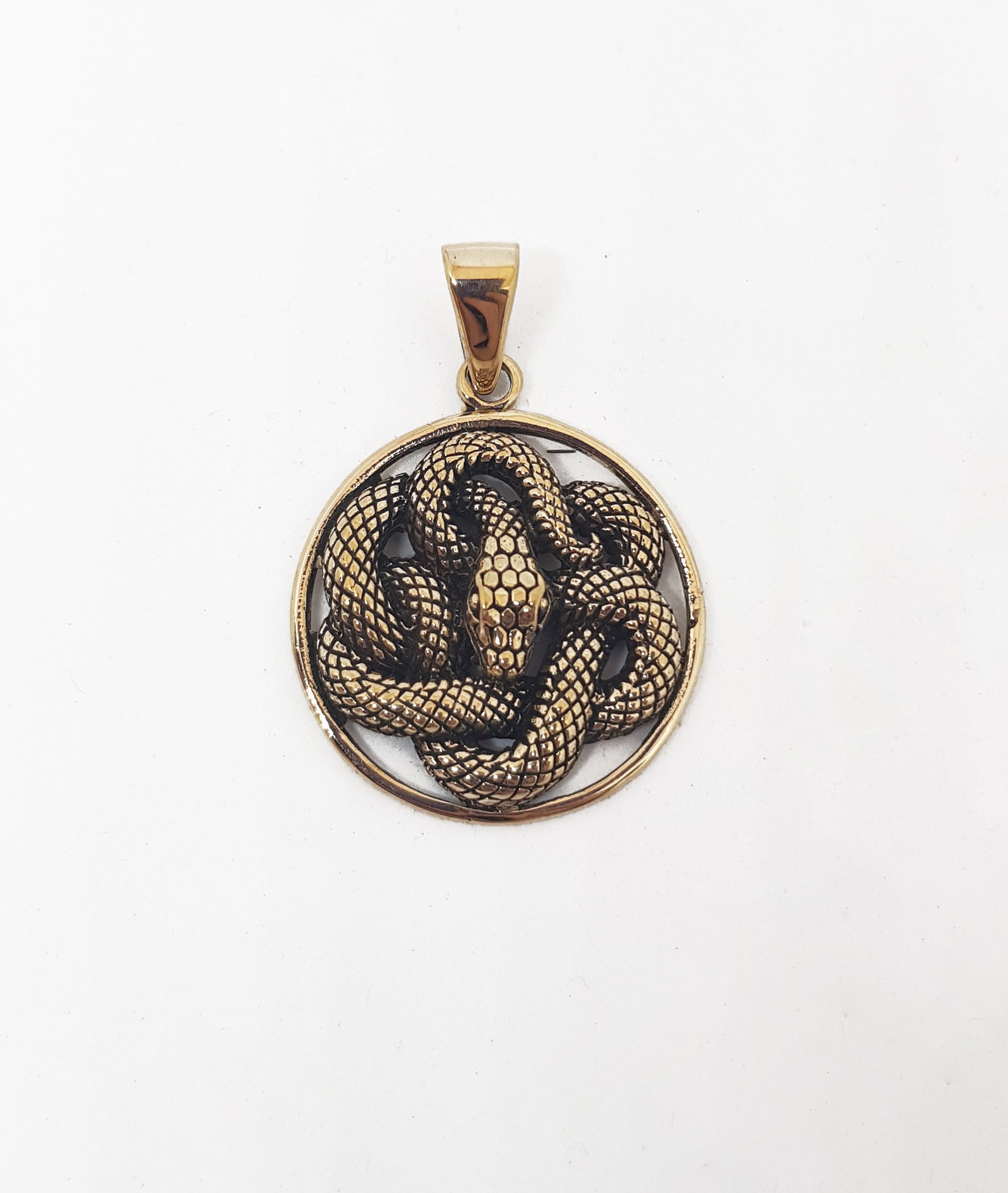 Snake Pendant Snake Necklace Snake Jewelry - Etsy