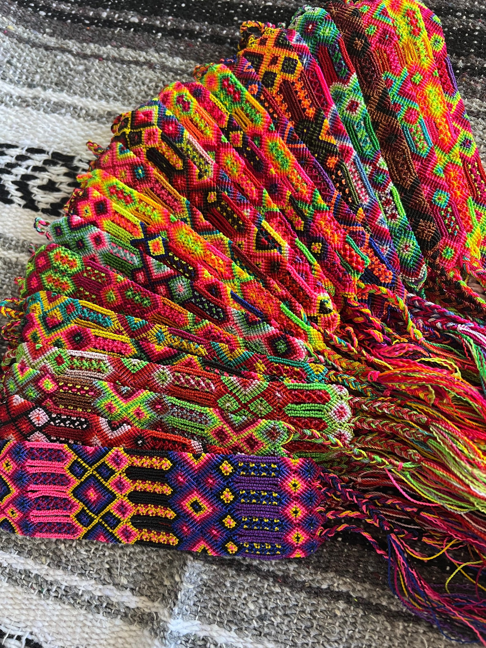 Cuff Mexican Bracelet Friendship Bracelet Inspired Summer - Etsy