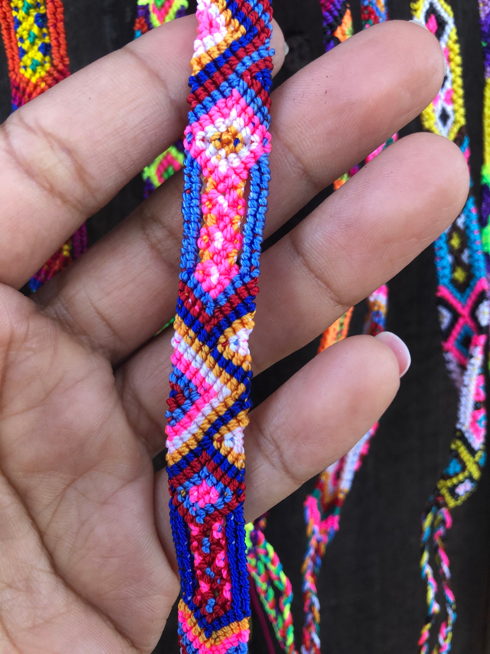 Friendship Bracelet Mexican Bracelet Boho Bracelet Unisex Traditional ...