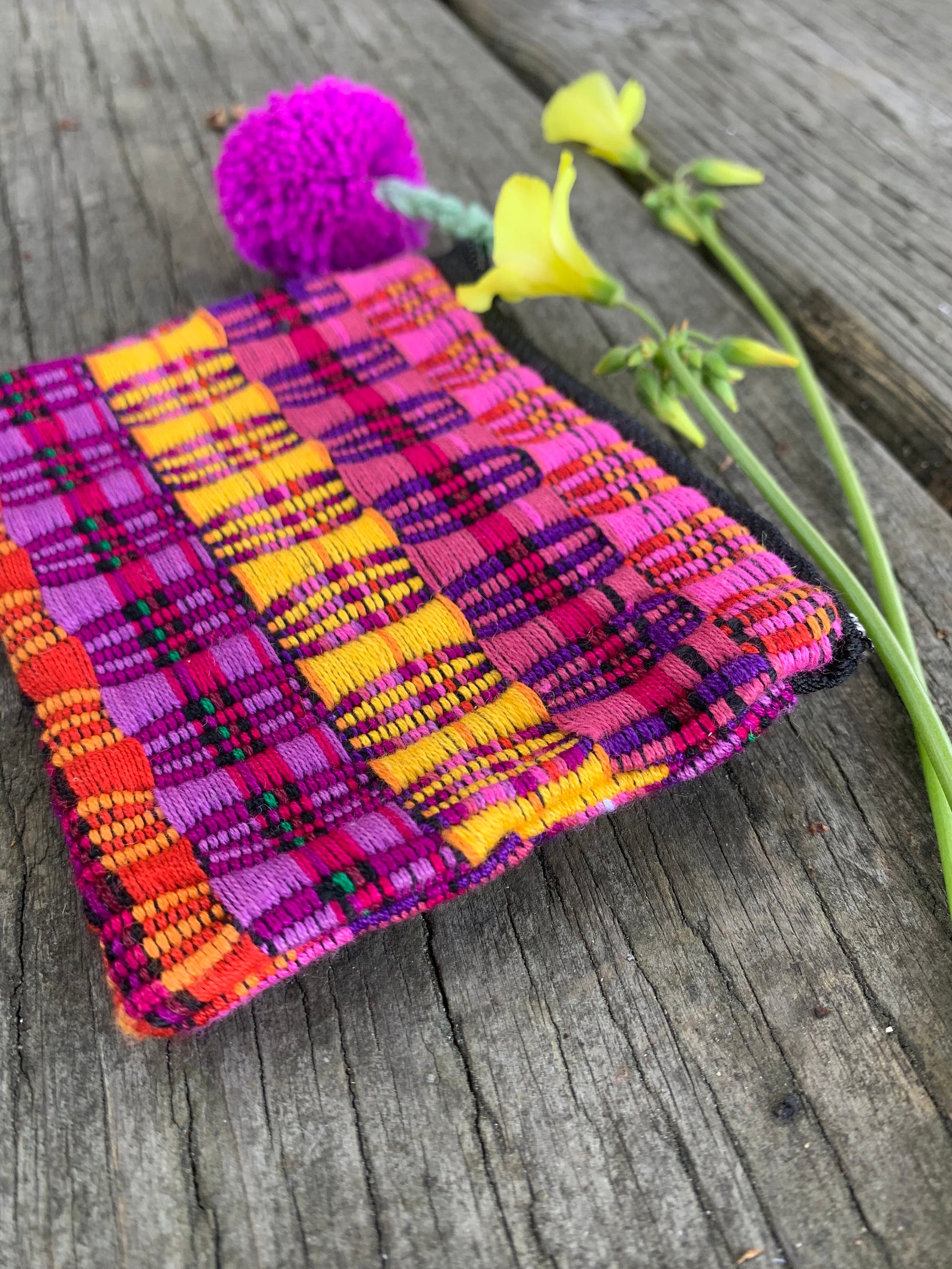 Mexican Coin Purse Handmade Flat Embroidered Mini Purse - Etsy
