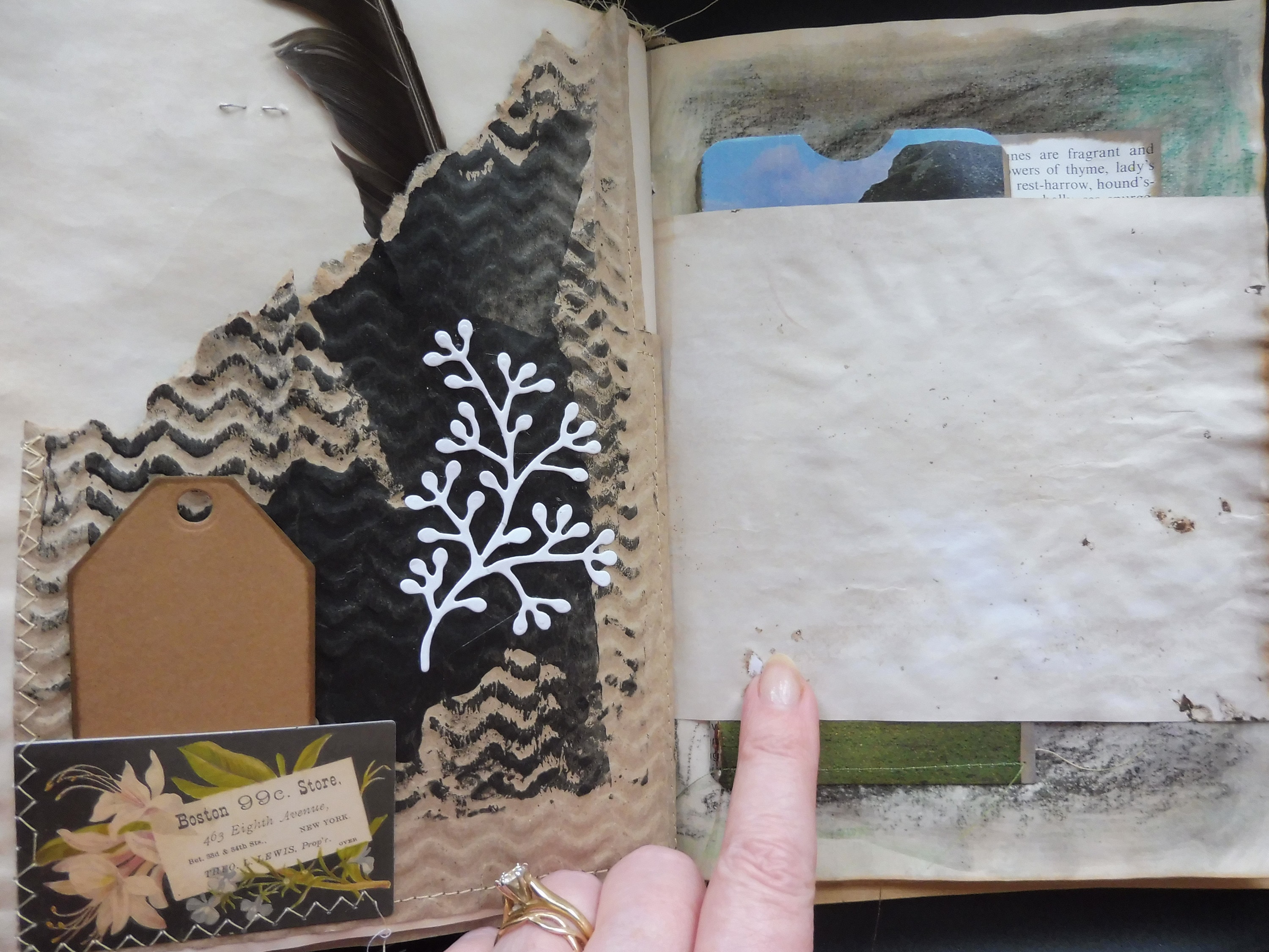 Junk Journal 'crow' Celebrating the Existence of This Mysterious Bird ...