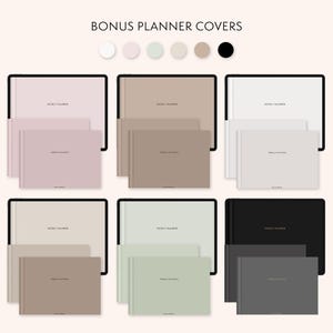 Undated Weekly Planner | Weekly Schedule | Undated Digital Planner ...