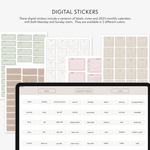 Weekly Overview Digital Planner for Goodnotes | Week at a Glance ...