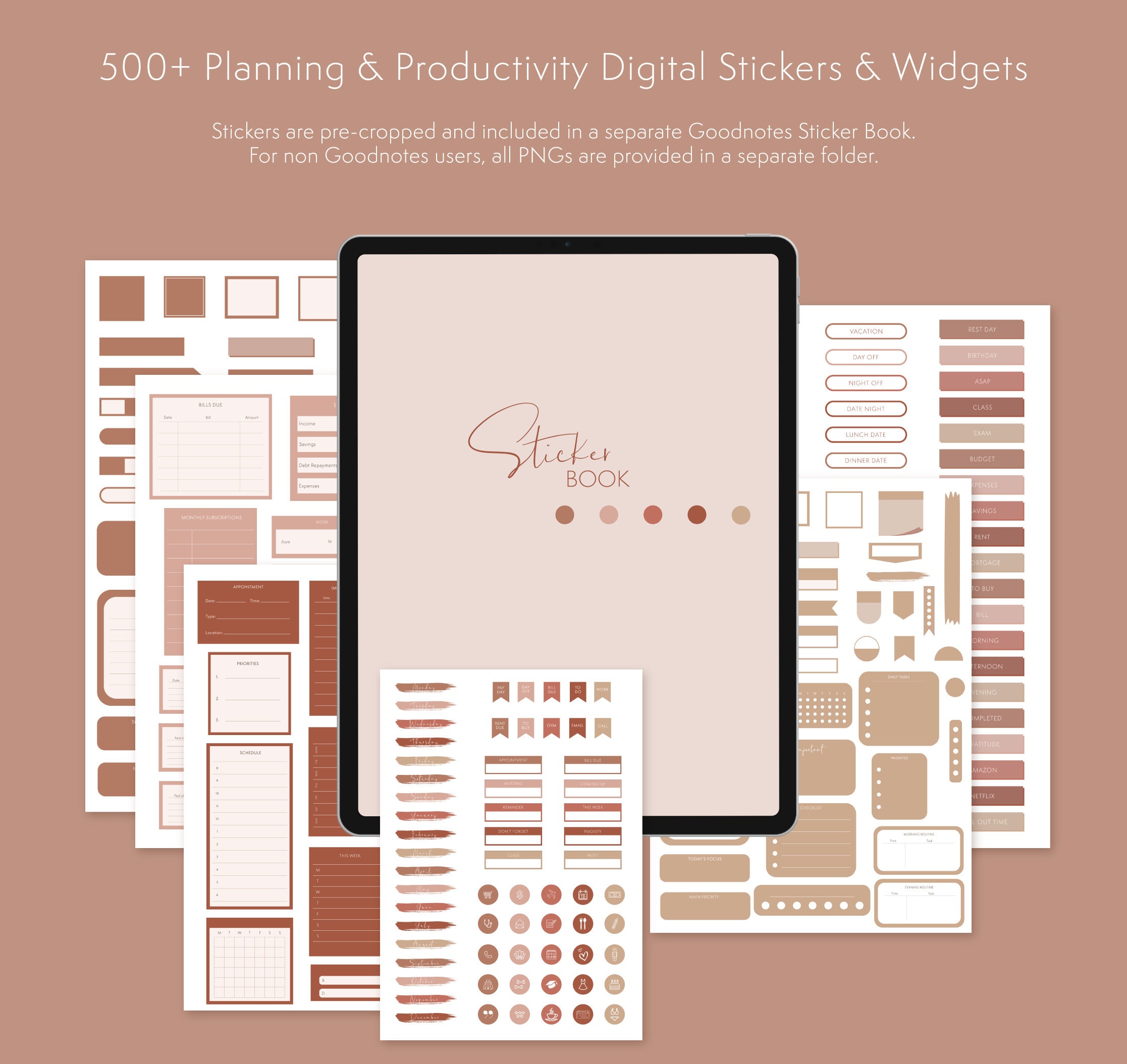 2023 Digital Planner Boho Theme Ipad Planner 2023 - Etsy
