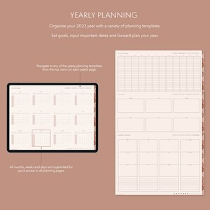 2023 Digital Planner Boho Theme iPad Planner 2023 Goodnotes Planner ...