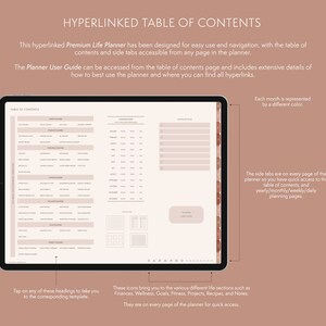 2023 Digital Planner Boho Theme iPad Planner 2023 Goodnotes Planner ...